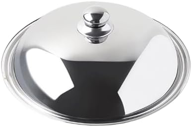 Fenteer Pfannendeckel, Wok-Deckel aus Edelstahl, professionell ...