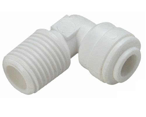 PK Aqua 4 Pcs RO Inline Filter Elbow Connector 3/8" Size Tube x 1/4 ...