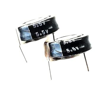 Amazon.com: Super Capacitors DXS Series 3.6V 1F V-Type DXS-3R6V105U ...