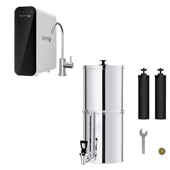 Waterdrop 2.25G Gravity Water Filter System, with Sight Glass Spigot ...
