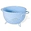 Amazon.com: Metal Colander 5 Quart Powder Coated Self-draining Metal ...