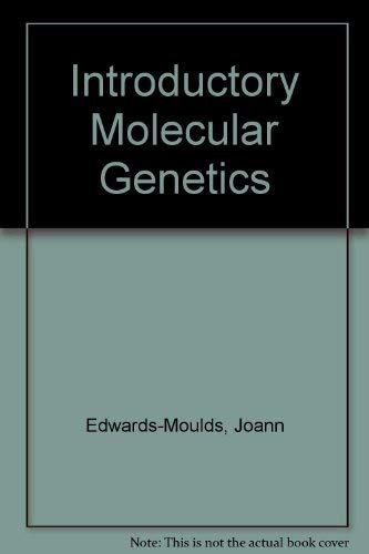 Amazon.com: Introductory Molecular Genetics: 9780915355280: Edwards ...
