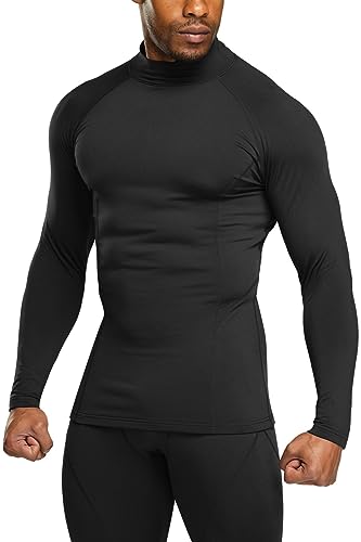 Snapklik.com : TSLA Mens Thermal Long Sleeve Compression Shirts