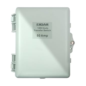 Amazon.com: EIIDAR 50 Amp Automatic Transfer Switch for Generac ...