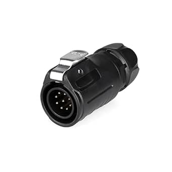 LP20 2/3/4/5/7/9/12 Pin Male to Female Cable Connector Waterproof IP68 ...