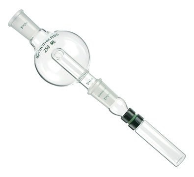 Chemglass CG-1318-12 Glass Rotary Evaporator Vial Adapter, 29/42 Joint ...