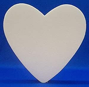 Amazon.com: EPS Styrofoam Heart Size 14", 16", or 18"x2" (14") : Arts ...