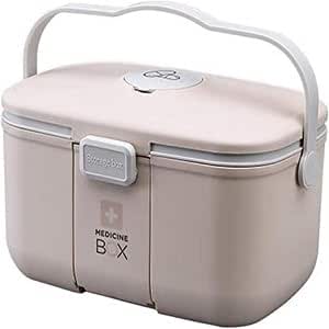 IMUU 2 Layer First Aid Safe Medicine Box Storage Box With Portable ...