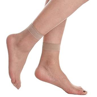 Skin Ultra-Thin Transparent Nylon Summer Skin Socks for Women/Girl's ...