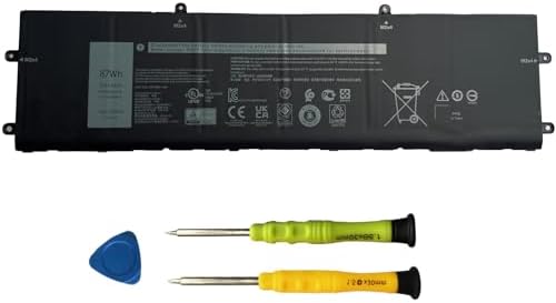 Amazon.com: 87Wh DWVRR Laptop Battery Replacement for Dell Inspiron 16 ...