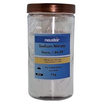 Neustar Sodium Nitrate NaNO3-1Kg (1000 Gram) | 99% Pure Industrial ...