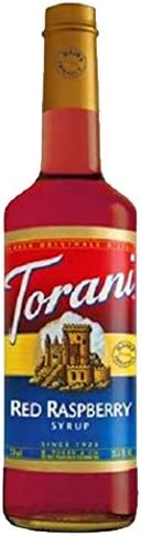 Amazon.com: Torani Red Raspberry Syrup, Dairy Friendly 750mL : Torani ...