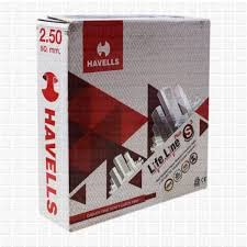 KS HAVELLS 2.5 mm Wire Black Life Line (90 Mtr./Bundle) : Amazon.in ...