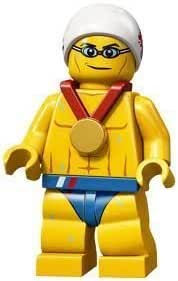 LEGO Collectable Minifigures: Stealth Swimmer Minifigure (Olympic Team ...