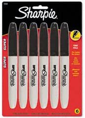 Amazon.com: Sanford Super Sharpie, Six-Marker Pack : Office Products