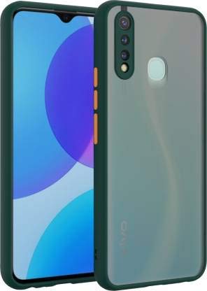 TROOZ Back Cover for Vivo Y19 Back Case Smoke Matte Full Cover ...