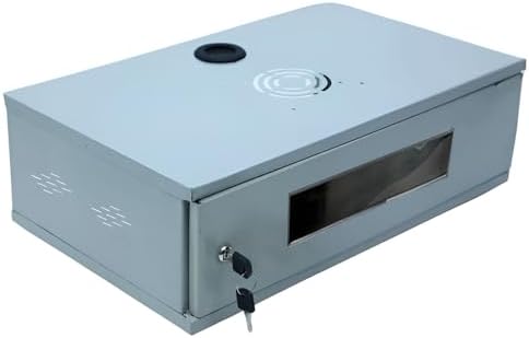 RG7 2U CCTV/DVR/NVR Cabinet Box/DVR Rack Wall Mount with Lock/Network ...