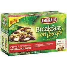 Amazon.com: Emerald Breakfast on the go! apples & cinnamon oatmeal nut ...