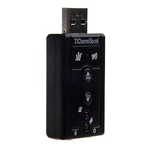 PRAV® 7.1 Channel USB External Sound Card Audio Adapter P4N8 : Amazon.in: Electronics