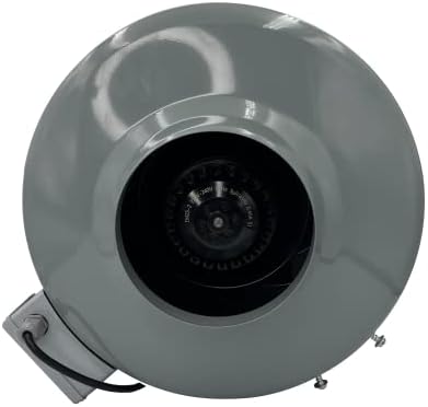 AC Infinity RAXIAL S4, Inline Booster Duct Fan 4” with Speed Controller ...