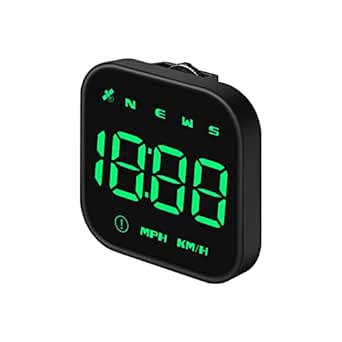 Amazon.com: VR robot Digital GPS Speedometer, Car Universal HUD Head Up ...