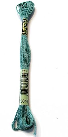 DMC 117-310 Mouline Stranded Cotton Six Strand Embroidery Floss Thread ...