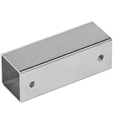 12 PCS 1" X 1" Square Tube Fittings-2 Way Connector, L Shape Square ...