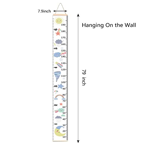SYXLS Height Chart for Kids, Height Chart for Kids Wall Hanging Ruler ...