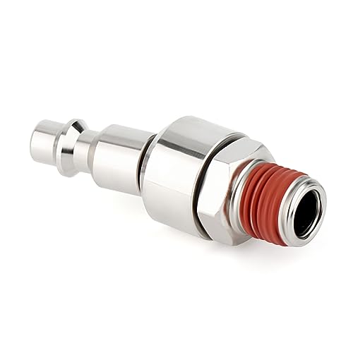 Snapklik.com : 1/4 Swivel Air Plug, 6-Pack Industrial Swivel Coupler ...
