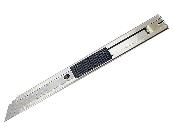 Heavy Duty Stainless Steel 9mm Cutter Knife for Cutting Papers ...