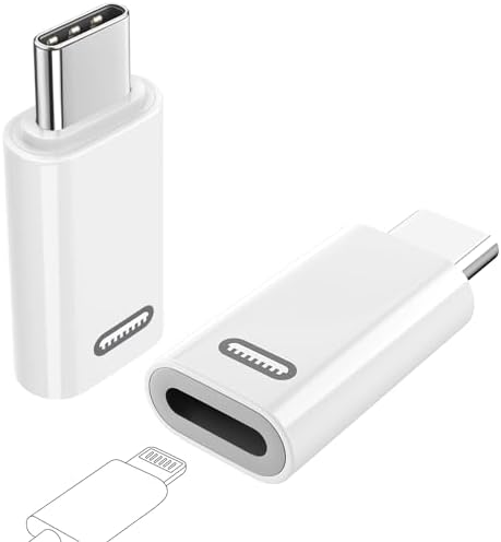 Amazon.com: TiMOVO Lightning Female to USB C Male Adapter, [2 Pack ...