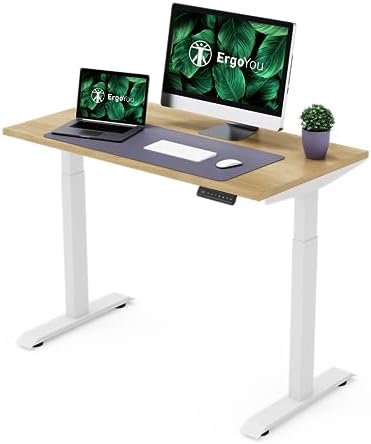 Sunon Height Adjustable 48 x 24 Inches Electric Lift Standing Desk ...
