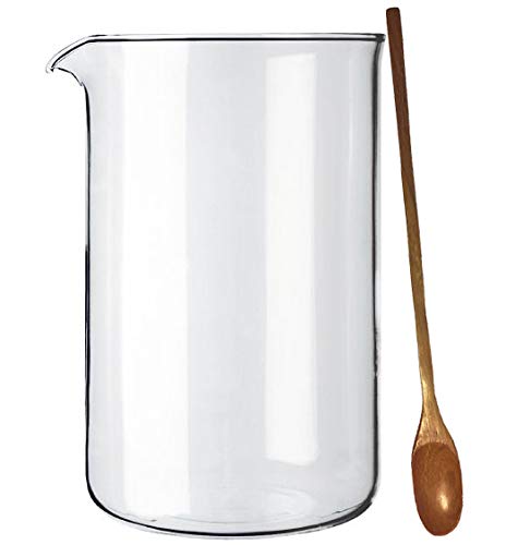 Original Bodum Spare Glass Beaker for 12-Cup French Press Coffee Maker ...