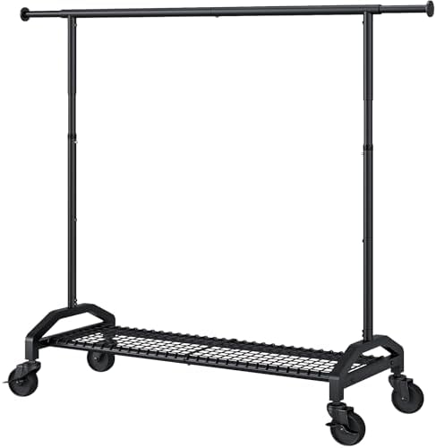 Amazon.com: Wiracks Heavy Duty Clothes Rack for Hanging Clothes 350lbs ...