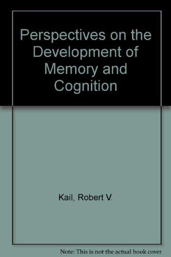 Amazon.com: Perspectives on the Development of Memory and Cognition ...
