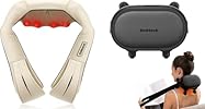 Amazon.com: Nekteck Shiatsu Neck and Back Massager with Soothing Heat ...