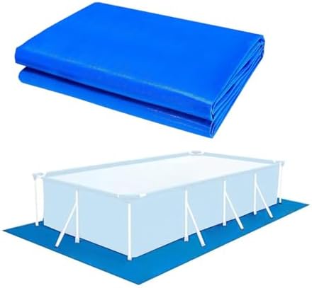 Ynzeyx Pool Ground Cloth, Rectangular Swimming Pool Mat, Floor ...