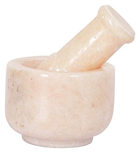 Handicuration Marble Mortar and Piston, 12 cm x 6 cm : Amazon.in: Home ...