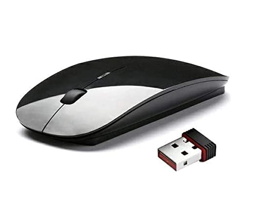 Amazon.in: Buy DYU 2.4Ghz Ultra Slim Wireless Optical Mouse (2.4GHz ...