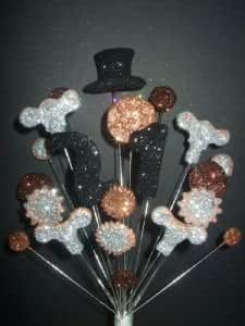 STEAM PUNK BIRTHDAY CAKE TOPPER : Amazon.co.uk: Home & Kitchen