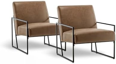 Amazon.com: eLuxurySupply Accent Chair - Low Profile Modern Slant ...