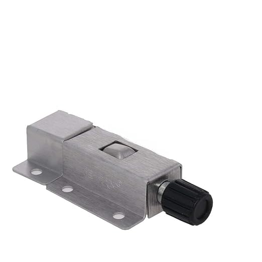 Swabs® Door Barrel Bolt, Stainless Steel Ring-Pull Spring Loaded Auto ...