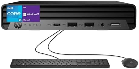 Amazon.com: HP Pro Mini 400 G9 Desktop Computer - Intel Core i7 13th ...