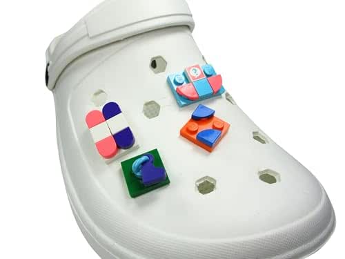 Amazon.com: Handmade Croc Clog Shoe Decorative Charms made from ...