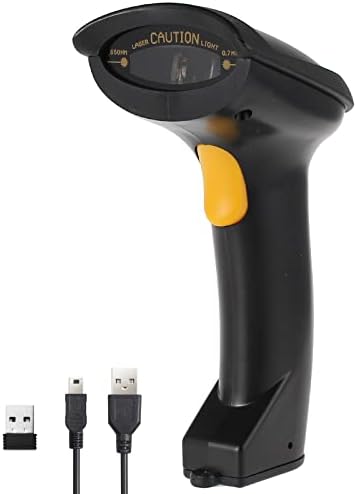 Proster Barcode Scanner USB Barcode Reader Long Range High Speed ...