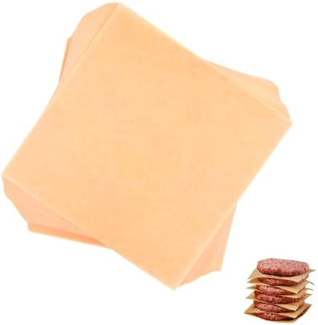 Amazon.com: Vlwltl 100Pcs 6" x 6" Unbleached Parchment Paper, Burger ...