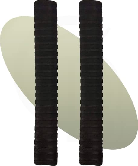 Buy CLOVERBYTE Bat Replacement Black Grip Pack of 2 Soft Rubber Cricket ...