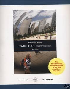 Amazon | Psychology: An Introduction | Lahey, Benjamin | Consciousness ...