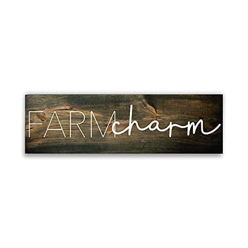 Amazon.com: Farm charm sign | Modern farmhouse decor | Farmhouse ...