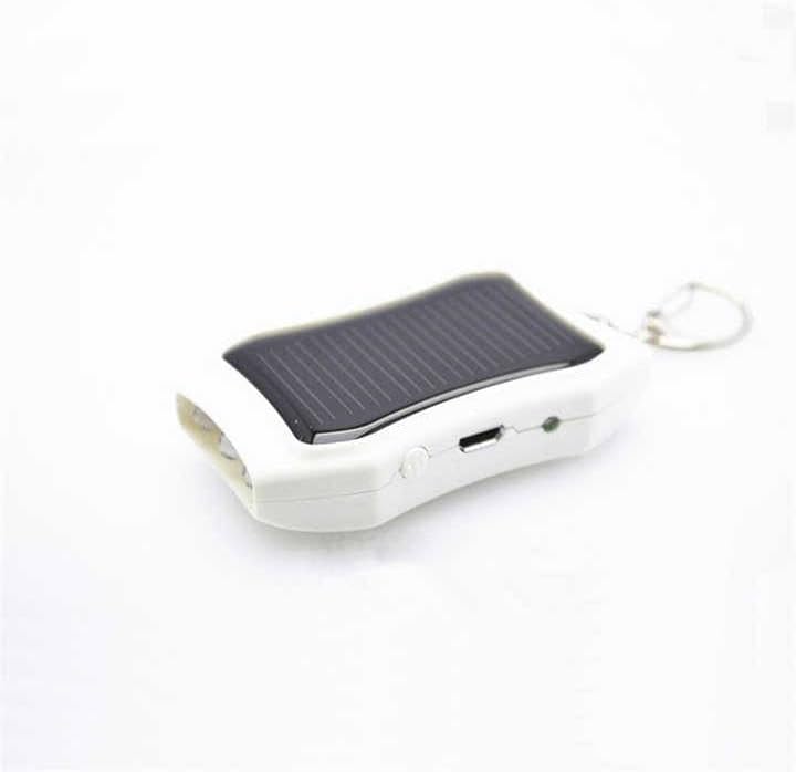 EKANTIK Solar Power Bank Keychain Portable Charger Mini Backup for ...